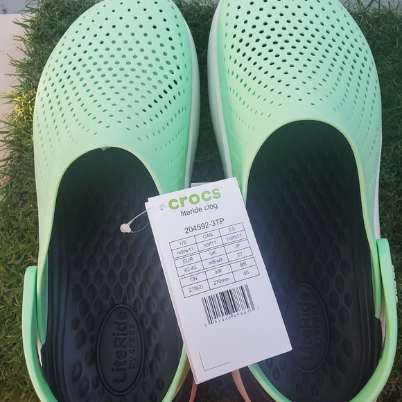 CROCS | Shoes | New Crocs Literide Clog Memory Foam Insole Flexible Up ...